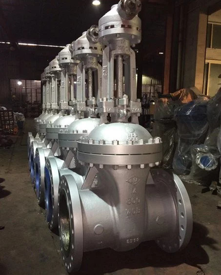 ANSI-SCHIEBER-ASME B MATERIAL 16,5 RF-FLANSCH-WCB WC6 WC9 ASME B 16,10